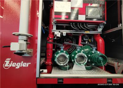 Cina Acciaio di U.S.A. HALE Pump Foam Fire Truck Q235A & monitor a doppio uso del fuoco del piatto della lega di alluminio in vendita