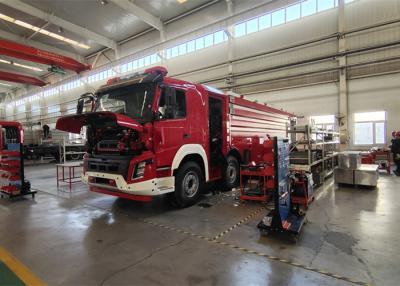 Cina polvere asciutta 500Kg che riempie il camion 6.45m della brigata del camion dei vigili del fuoco della schiuma 100Km/H che sollevano in vendita