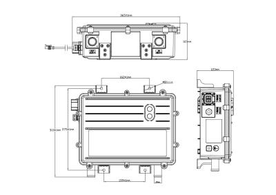 Cina 15-35kW Ev Car Battery Heater DC 690V Alta tensione di riscaldamento Automotive in vendita