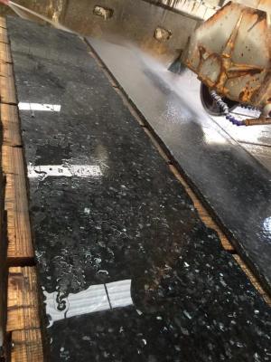 China norway emerald pearl green granite slab tiles for sale