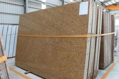 China diamond yellow dark yellow granite slab for sale