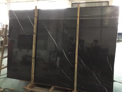 China jurassic black marble slab tiles column for sale