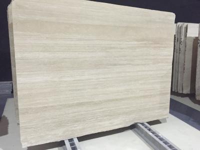 China italian silver travertine marble slab tiles for sale