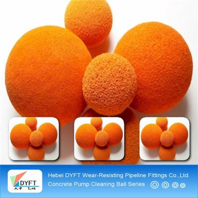 China concrete pump cleaning ball /column for sale