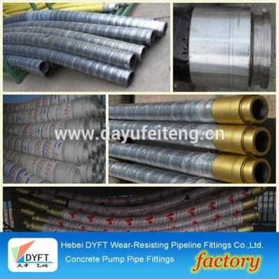 China Rubber hose for concrete pump truck (wire braid hose/fabric braid hose ) for sale