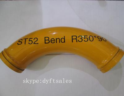 China concrete pump spare parts casting elbow for sale