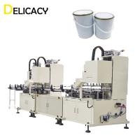 China Automatic Small Round Tin Can Making Machine 60cpm For Lubricant Oil Can for sale