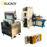 China Automatic Locking Tin Can Making Machine With Strip Feeding System for sale