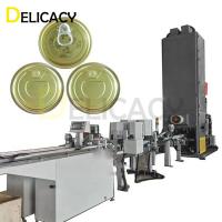 China Automatic Aluminum Easy Open End Lid Making Machine For Beverage Cans for sale