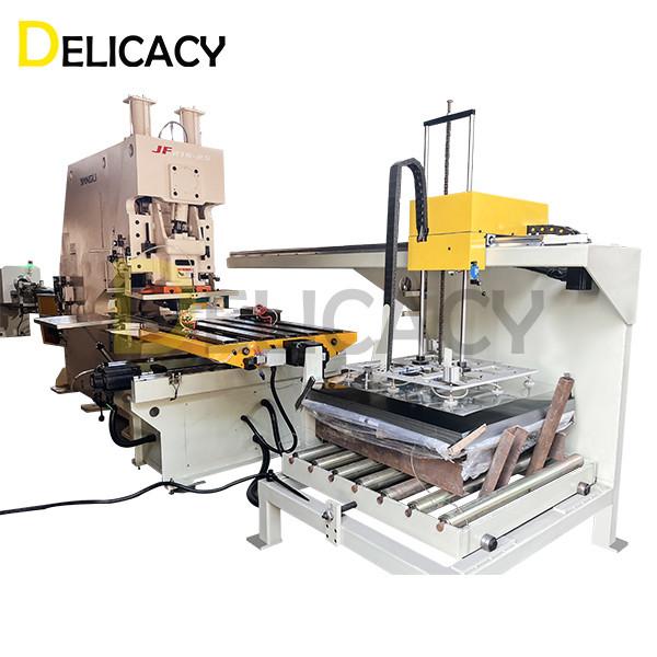 Automatic Uploader And Sheet Feeding System For 83 / 99 / 127mm Bottom Making Line
