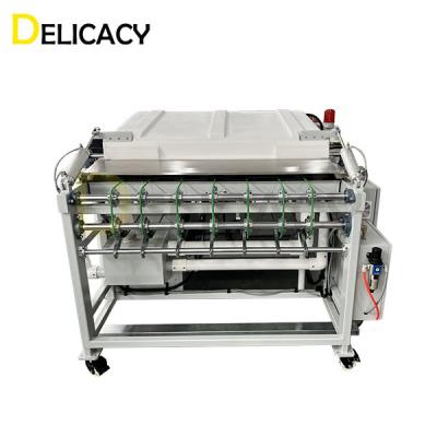 中国 Boost Productivity And Efficiency With The Automated Tinplate Sheet Electrostatic Waxing Machine 販売のため