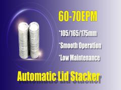 Automatic Metal Can Making Machine Lid Stacker 380V 50Hz Voltage
