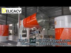 Fully Automated Metal Can Production Line For 200L Film Coated Iron Drums