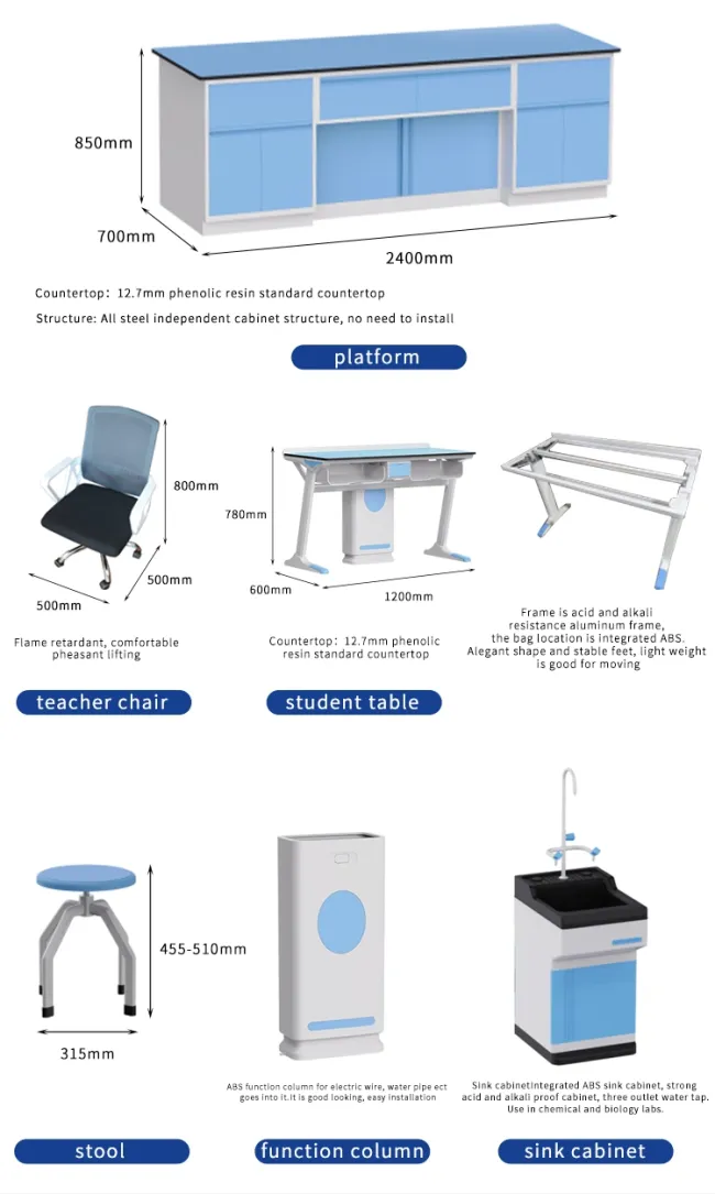 Biology Physics Used Lab High School Furniture Lab Bench