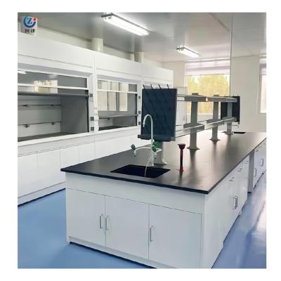 Cina Banchiera dell'isola di laboratorio - 1,5 m, in legno massello, altezza regolabile, per uso in laboratorio in vendita