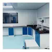 China Corner Lab Wall Bench Countertop With Epoxy Resin Table Top High Durability for sale