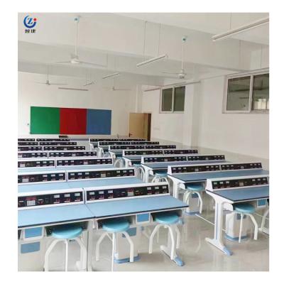 Cina Stabilito docente scrivania di laboratorio Stazione di lavoro Arredamento rettangolo Alcalino in vendita