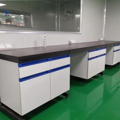Cina Iso Lab Island Bench 85cm Stazione di lavoro a parete resistente alle sostanze chimiche in vendita