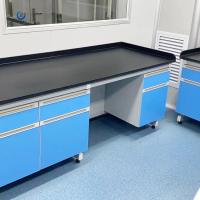 China Alkali Resistant Lab Benches With Storage for sale