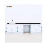 China Anti Alkali Lab Benches With Storage for sale