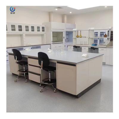 China Adjustable Lab Bench With Sink for sale