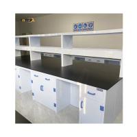 China Reagent Shelve Polypropylene Lab Bench Ultimate Workstation  Corrosion Resistant for sale