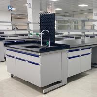 China Premium Customized Lab Island Bench SS304 Material for sale
