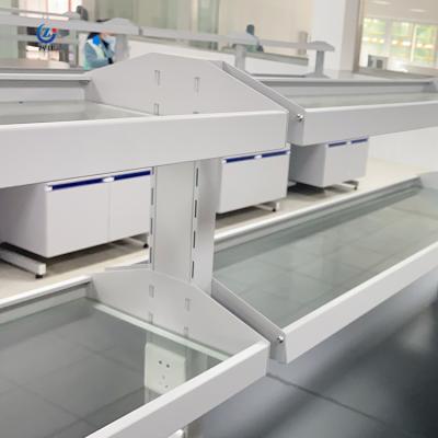 China Customized Steel Lab Bench with Adjustable Handles for sale