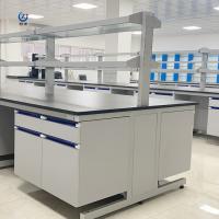 China Customized Steel Lab Bench with Adjustable Handles for sale