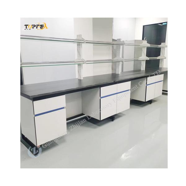 Tablas y bancos de laboratorio de acero personalizados de material PP para científicos