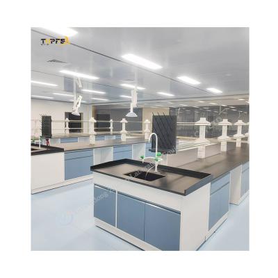 중국 PP 소재의 맞춤형 실험실 섬 벤치 판매용