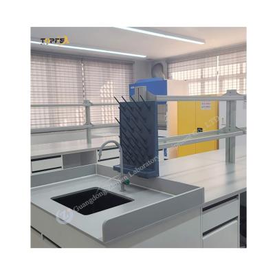 Cina Bench di laboratorio in acciaio personalizzato con cassetti e scaffali di capacità di carico in vendita