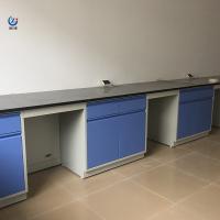 China High Durability Lab Wall Bench With Modern Design And Ceramic Table Top for sale