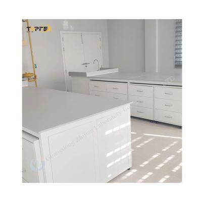 China Customized Biology Lab Furniture With 1500*850mm Length And Number Of Doors for sale