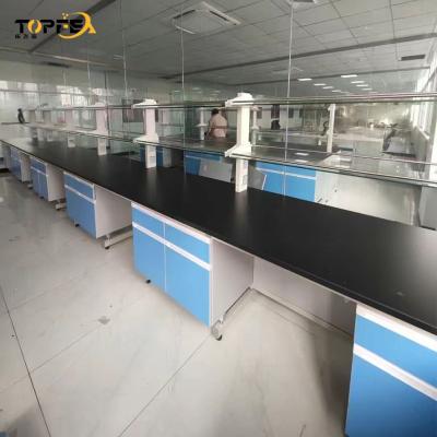 Китай Напольная лабораторная стена-скамья для современных испытаний, современный функционал продается
