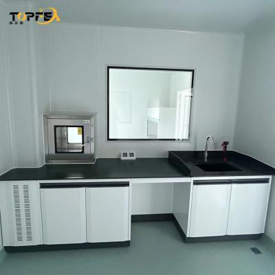 China Testes facilitados com bancada de laboratório montada na parede e instalação fácil à venda