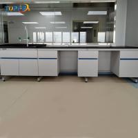 China Modern White Lab Wall Bench The Perfect Solution for Testing for sale