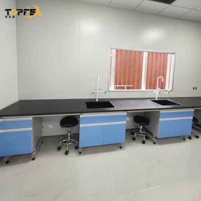 中国 多機能の研究室家具 棚とアクセサリー付きのテーブル 販売のため