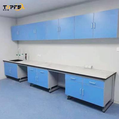 中国 多機能の研究室家具 棚とアクセサリー付きのテーブル 販売のため