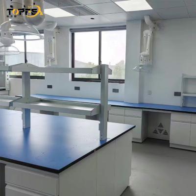 China Customized Length 1500*850mm Steel Biology Lab Furniture for Environmental Testing Labs for sale