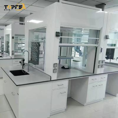 China Customized Number of Drawers and Shelves All Steel Lab Bench for Agricultural Research for sale