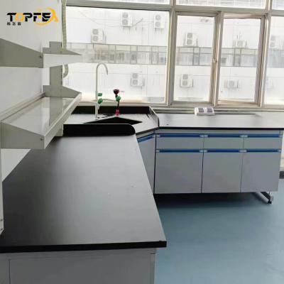 China PP Material Wall-Mounted Laboratory Bench for Modern Research Facilities for sale