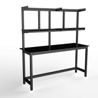 China Black Modular Scientific Furniture Table Customizable Structure for Optimal Functionality and Space Utilization for sale