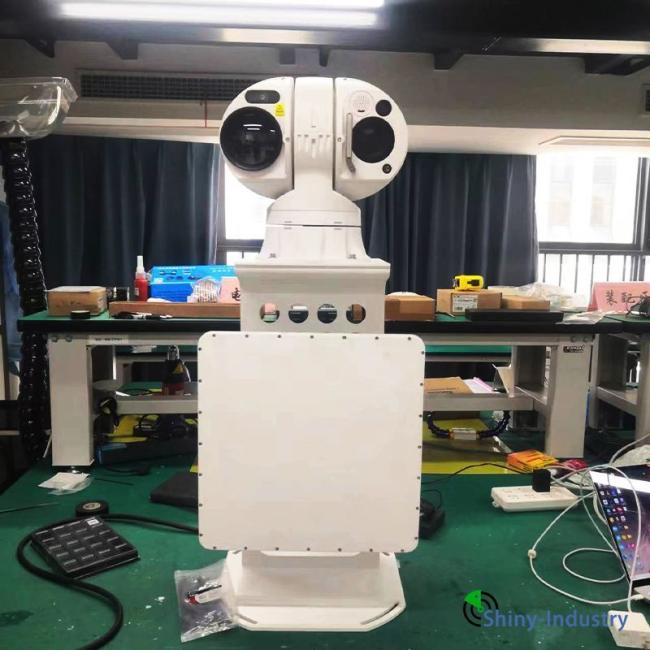 Compact Drone Detection Radar with PTZ and Imaging for Easy Setup