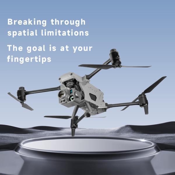 Quality State-of-the-Art Aerial Inspection Drone with Ground Steel Bracket Installation for sale