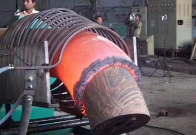 China Inductieverwarmingsmachine voor industriële koeling met water 1000 kW met smeden Te koop