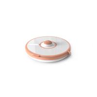 China Stackable Divided Plastic Food Containers White Round Shape BPA Free Meterial for sale