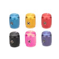 China Gold Silver Custom Knobs Amplifier Aluminum Volume Control Knobs for sale