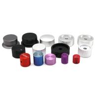 China Gold Silver Custom Knobs Amplifier Aluminum Volume Control Knobs for sale