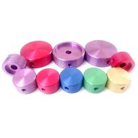 China Gold Silver Custom Knobs Amplifier Aluminum Volume Control Knobs for sale